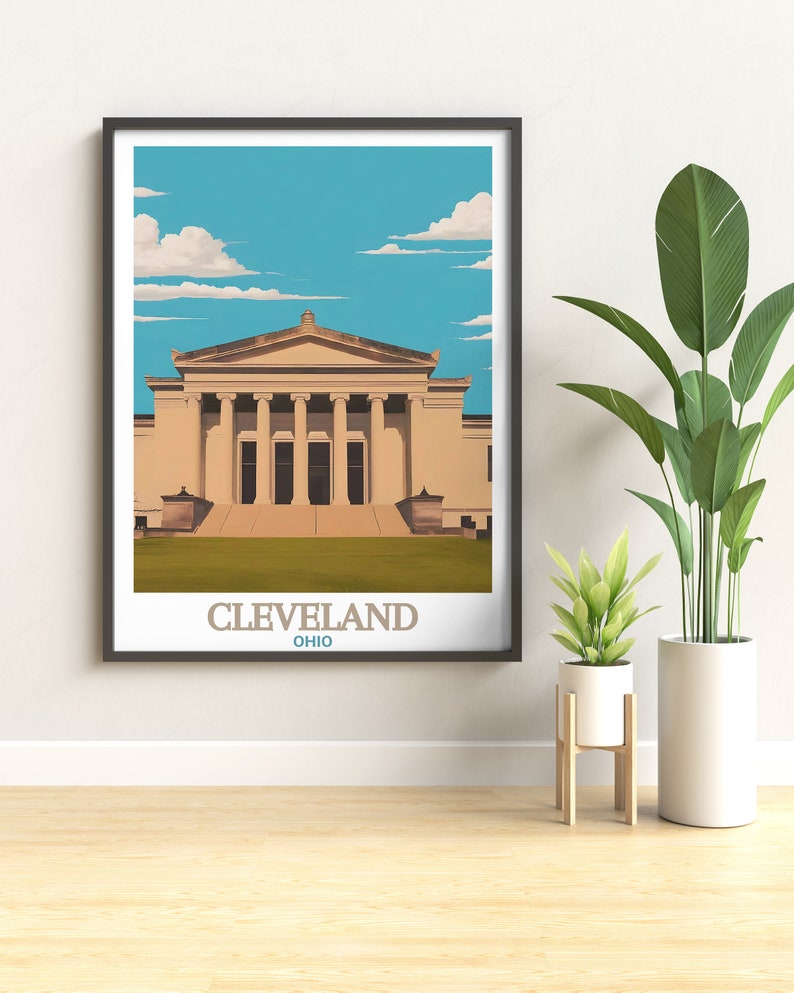 Cleveland Travel Print Cleveland Museum of Art Travel Posters Cleveland ...