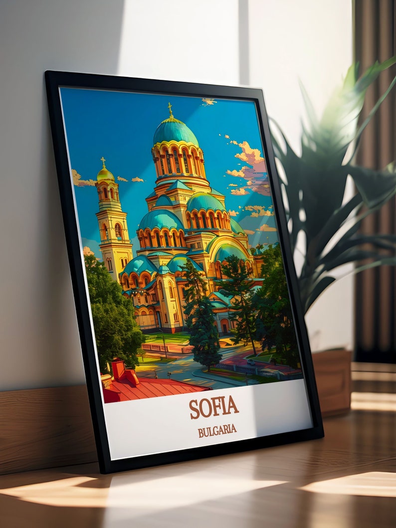 Sofia City Print - Sofia Bulgaria Print and Decor - St. Alexander ...