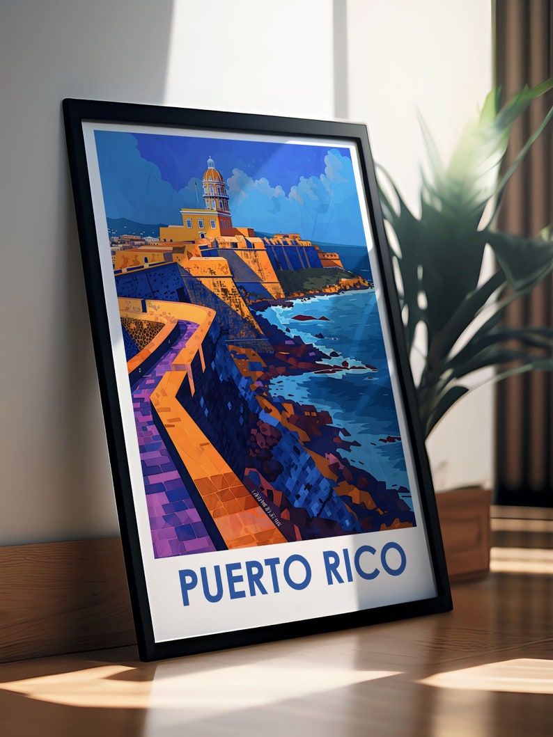 Puerto Rico Print - El Morro Decor - Puerto Rico Gift -el Morro Art ...