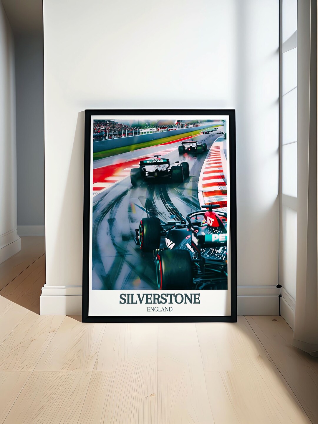 Silverstone Poster - Silverstone Circuit Print - Silverstone Circuit ...