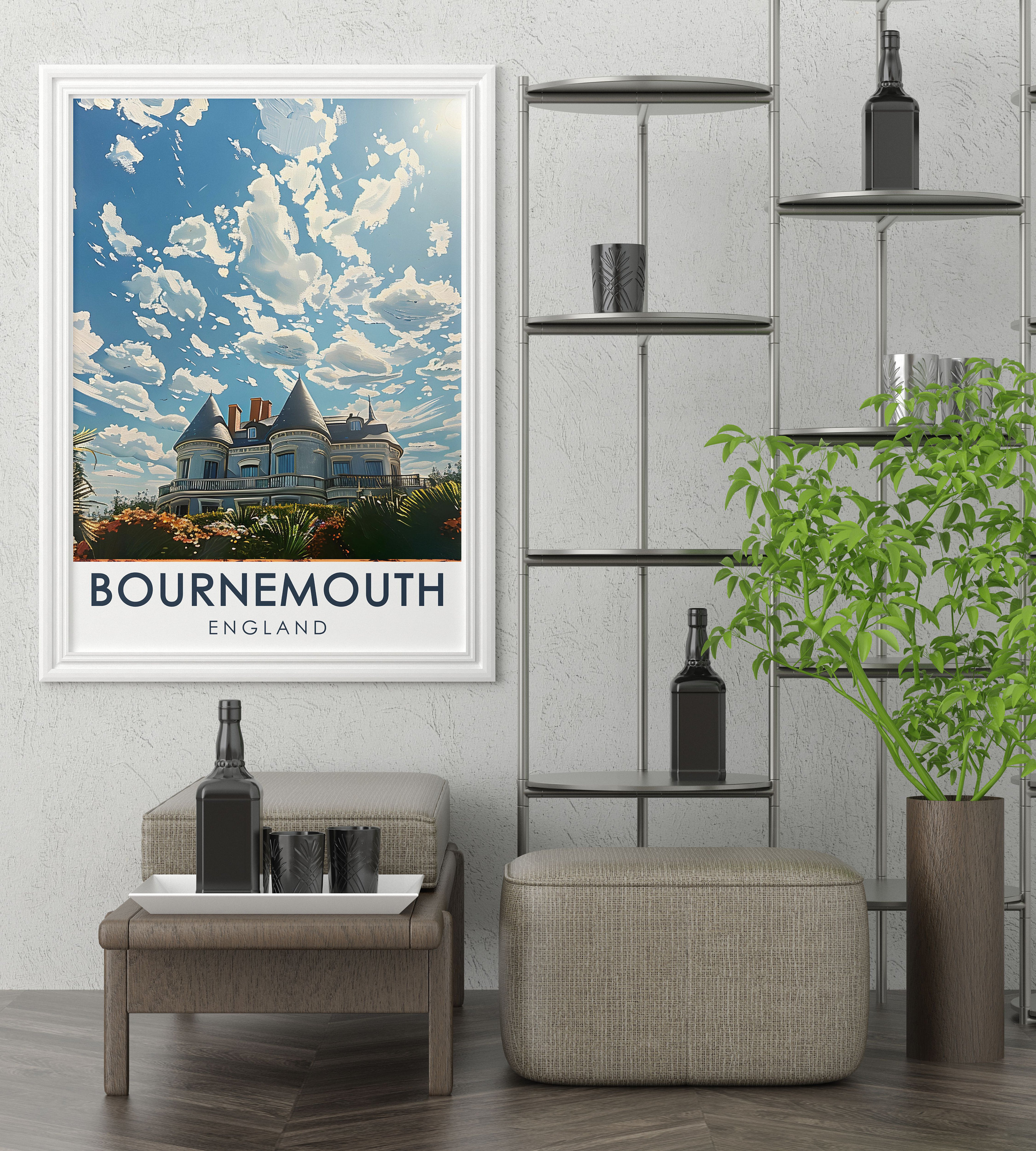 Bournemouth Wall Art - Russell-cotes Art Gallery & Museum Print ...