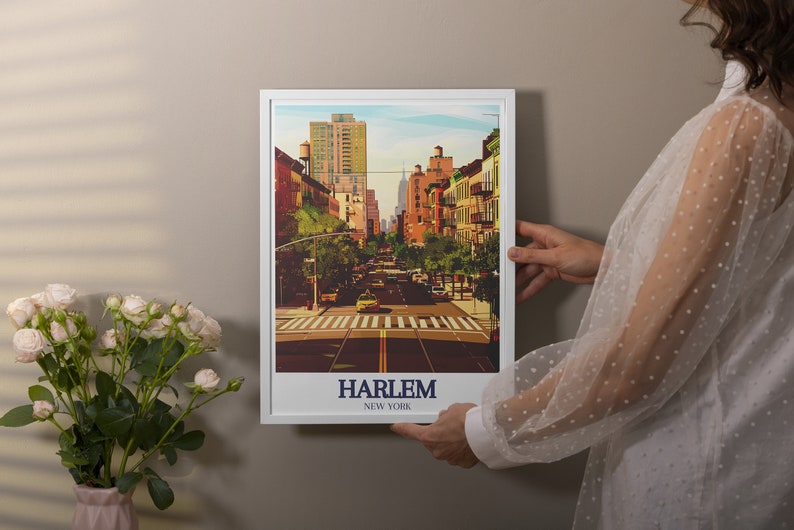 Harlem Poster - Framed Harlem 155th Street Poster - Harlem Canvas Print ...