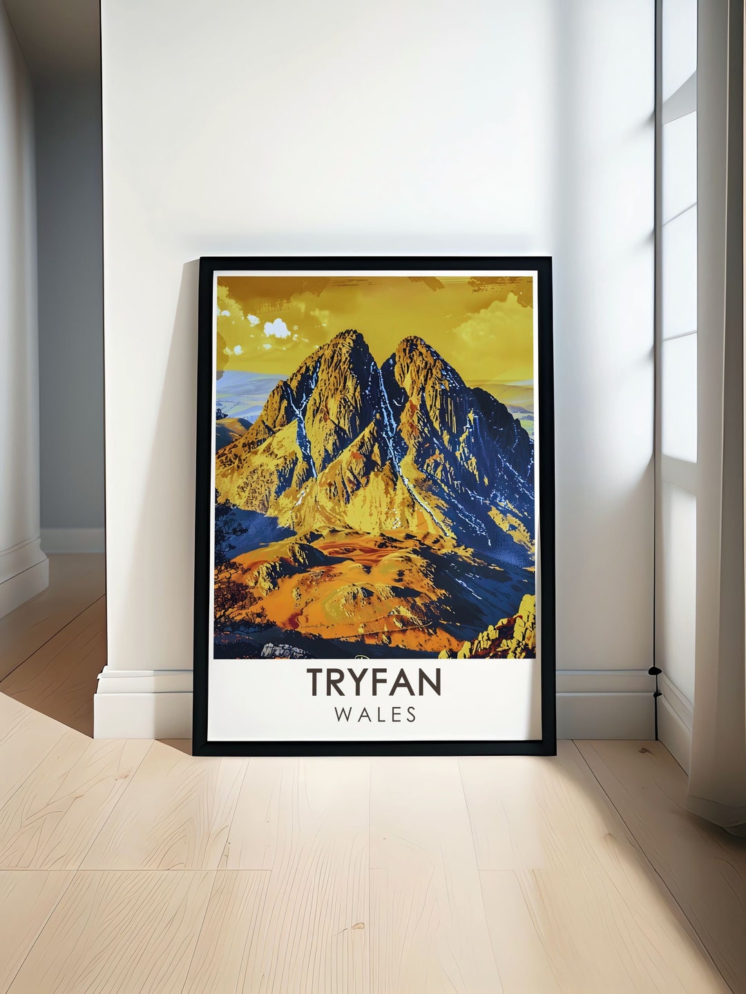 Tryfan Wall Art - Tryfan Summit Art and National Park Prints - Tryfan ...