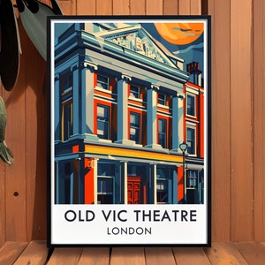 The Old Vic London - Old Vic Wall Art - Old Vic Poster - the Old Vic ...