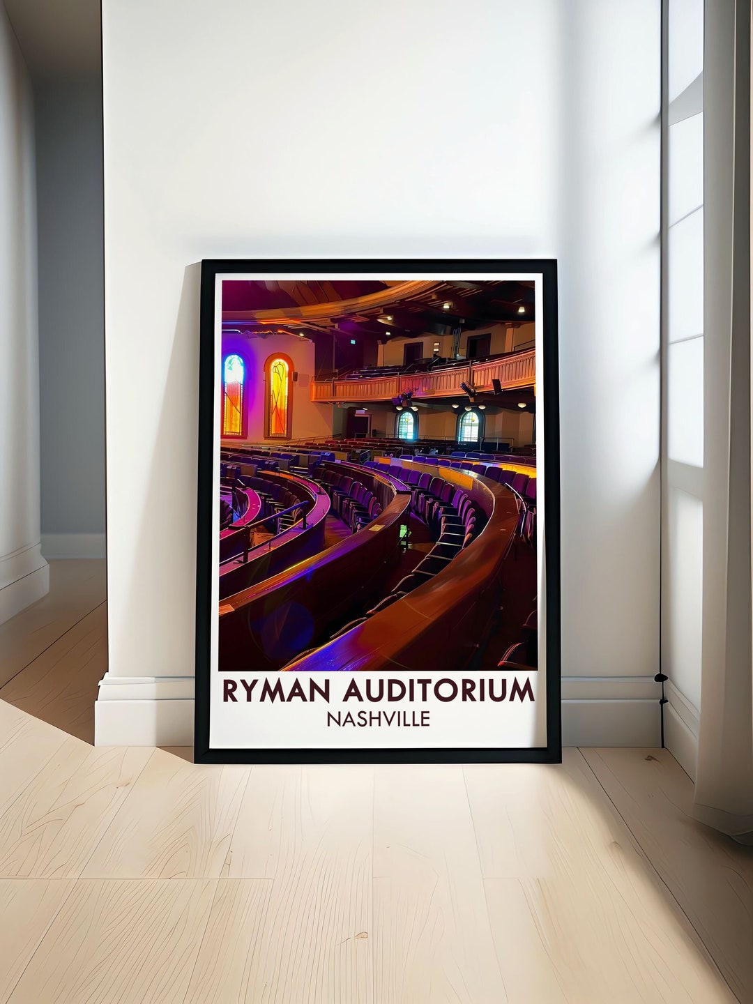 Ryman Auditorium Prints - Ryman Auditorium Framed Prints and Stage ...