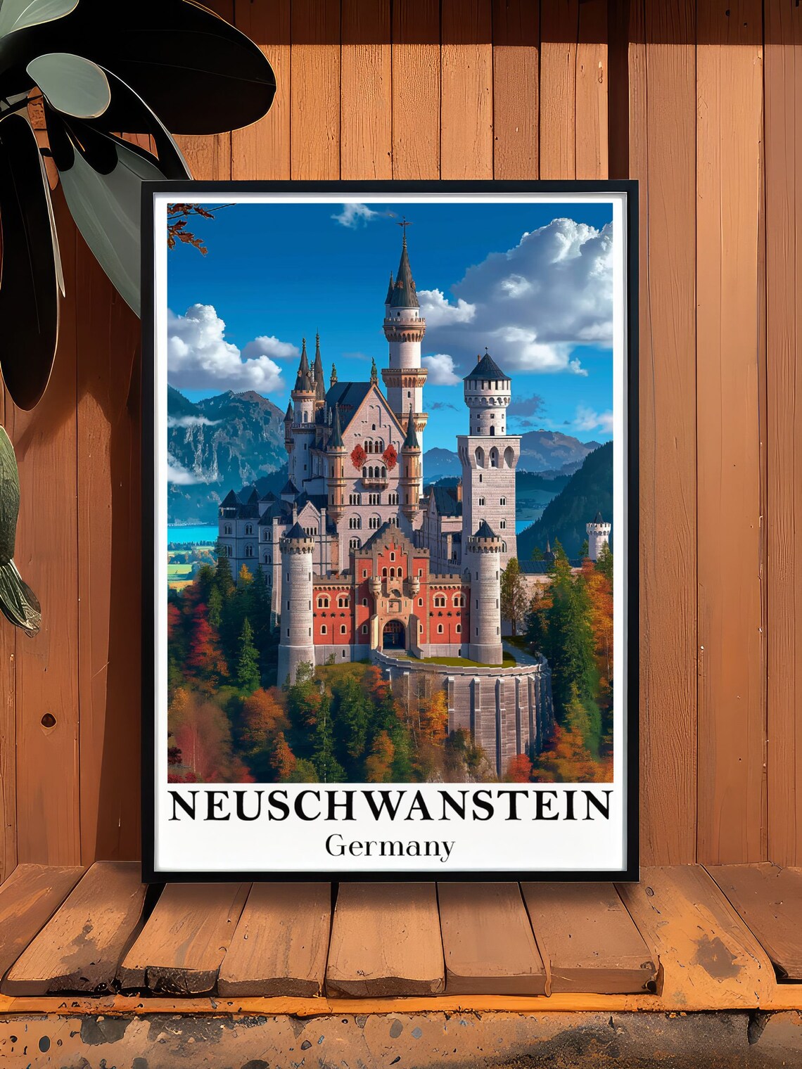 Neuschwanstein Castle Posters Neuschwanstein Castle Art Neuschwanstein ...