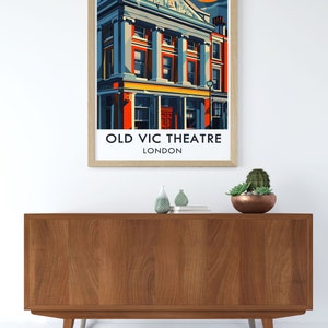 The Old Vic London - Old Vic Wall Art - Old Vic Poster - the Old Vic ...