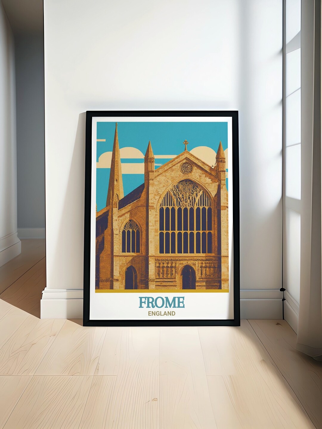 Frome Travel Print - St. John the Baptist Church Art Print - St. John ...