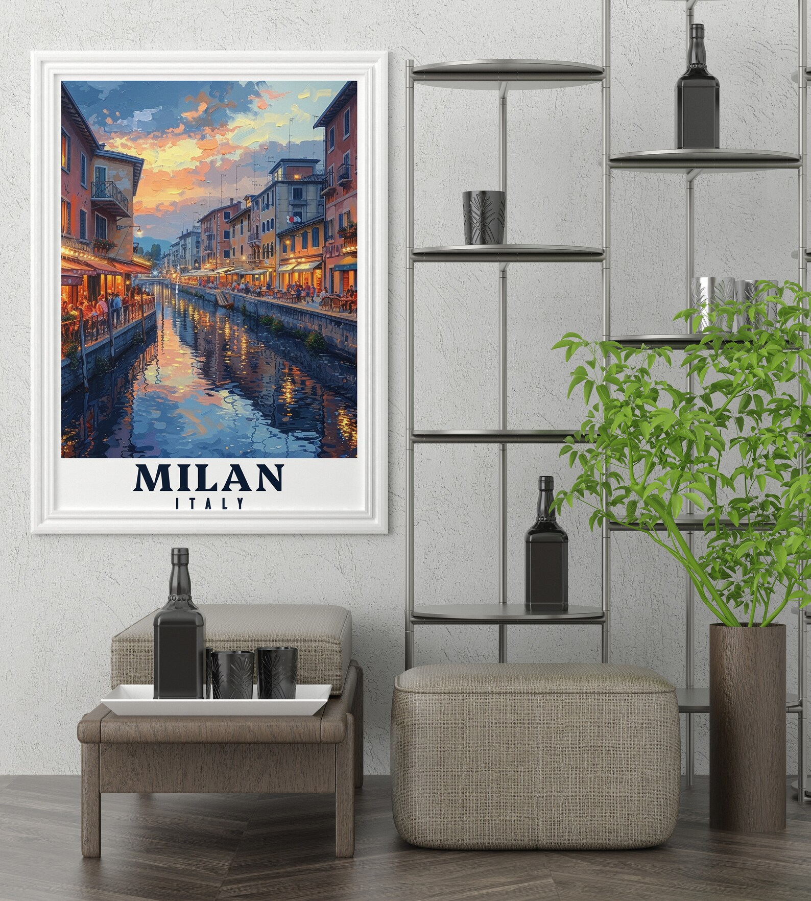 Milan Poster - Milan Print - Milan Framed Print - Milan Italy Prints ...