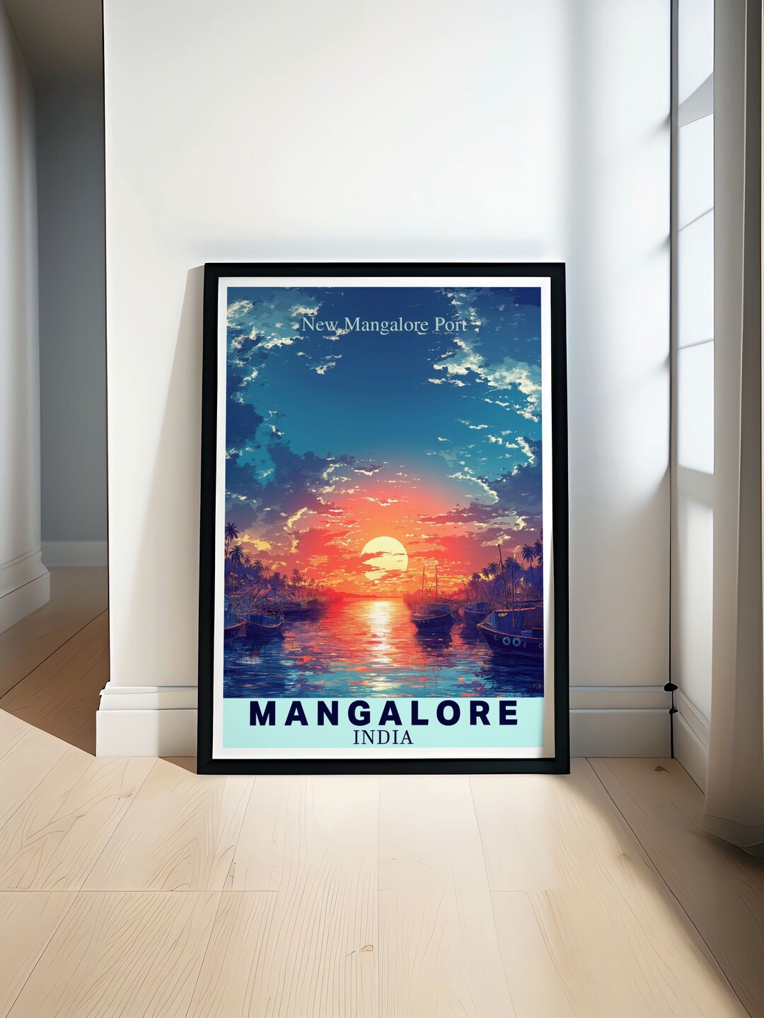 Mangalore Print - New Mangalore Port Poster - New Mangalore Port Print ...