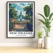 New Orleans Print - Jackson Square Art Print - New Orleans Decor - New ...