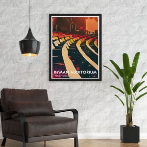 Ryman Auditorium Poster - Stage and Auditorium Decor - Stage and ...