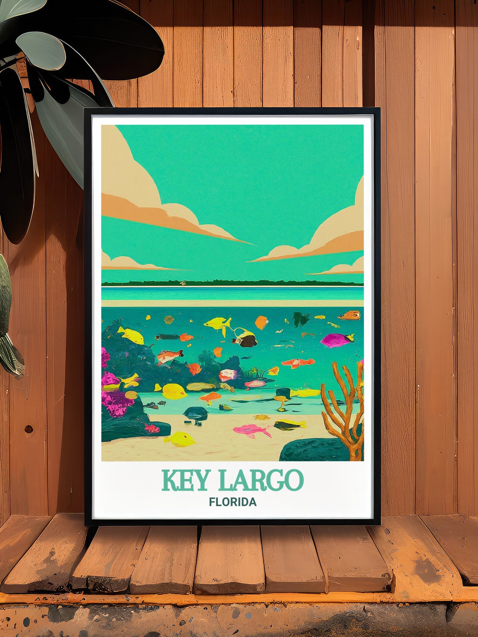 Key Largo Wall Art - John Pennekamp Coral Reef State Park Wall Art ...