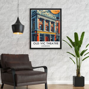 The Old Vic London - Old Vic Wall Art - Old Vic Poster - the Old Vic ...