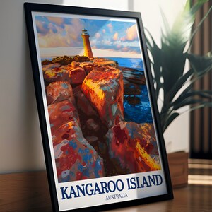 Kangaroo Island Art Collection - Remarkable Rocks and Cape Du Couedic ...
