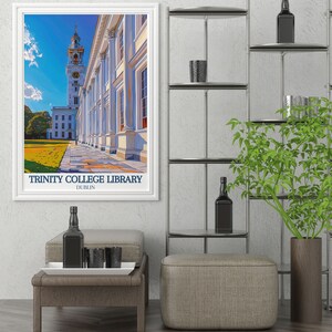Trinity College Library Art - Campanile Art - Trinity College Library ...