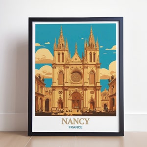 Nancy Wall Art - Nancy Cathedral Poster - Nancy Cathedral Print - Nancy ...