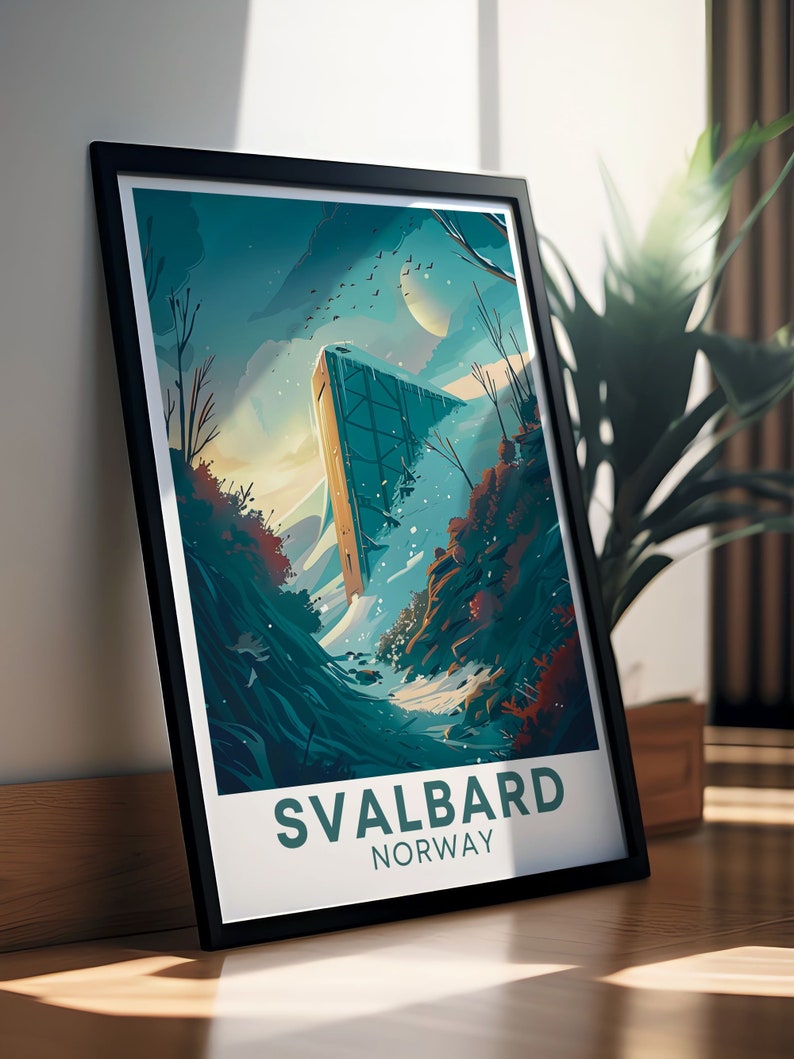 Svalbard Wall Art - Svalbard Poster - Svalbard Gift - Svalbard Framed ...