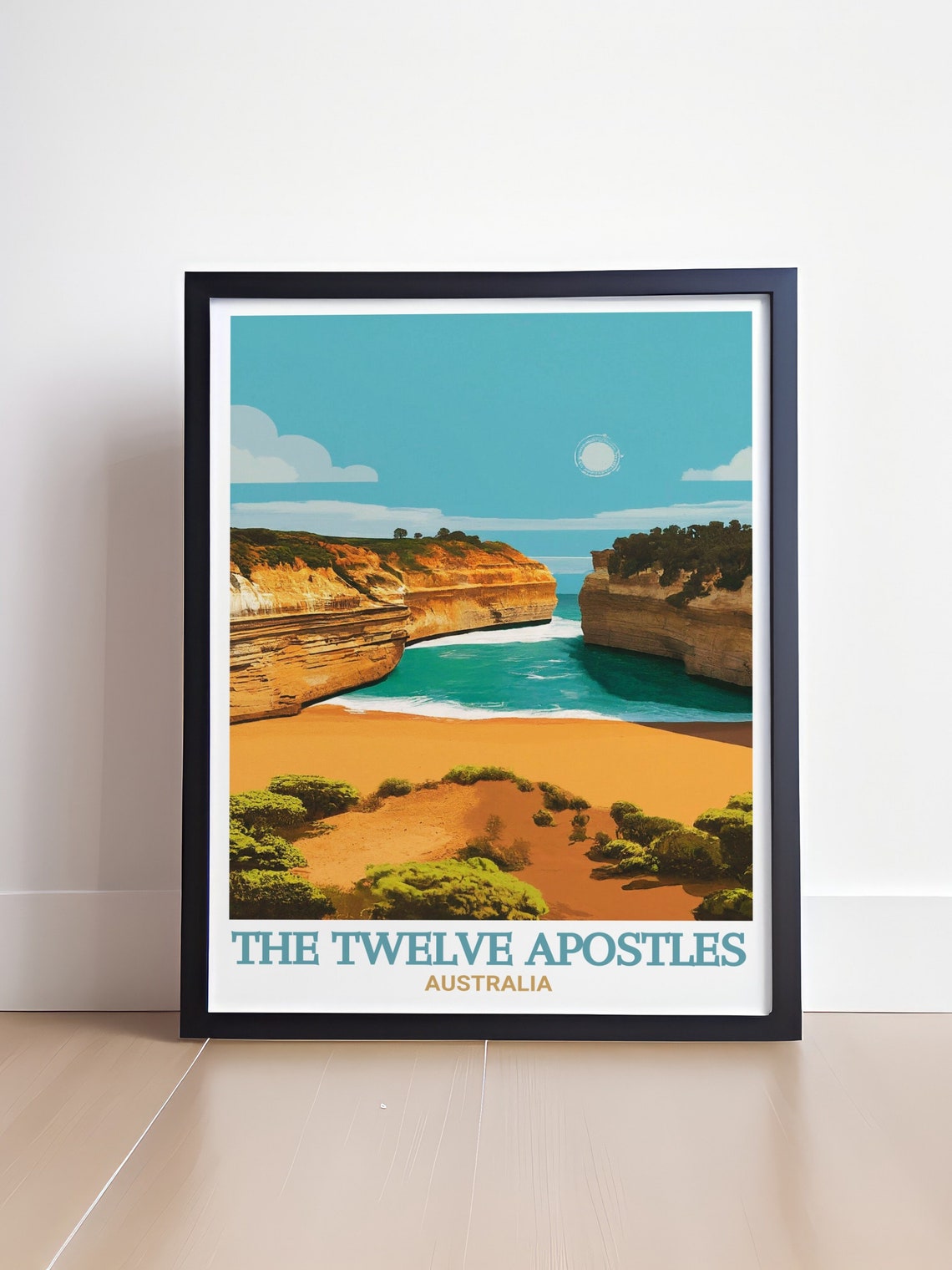 The Twelve Apostles Poster - Twelve Apostles Art - Loch Ard Gorge ...