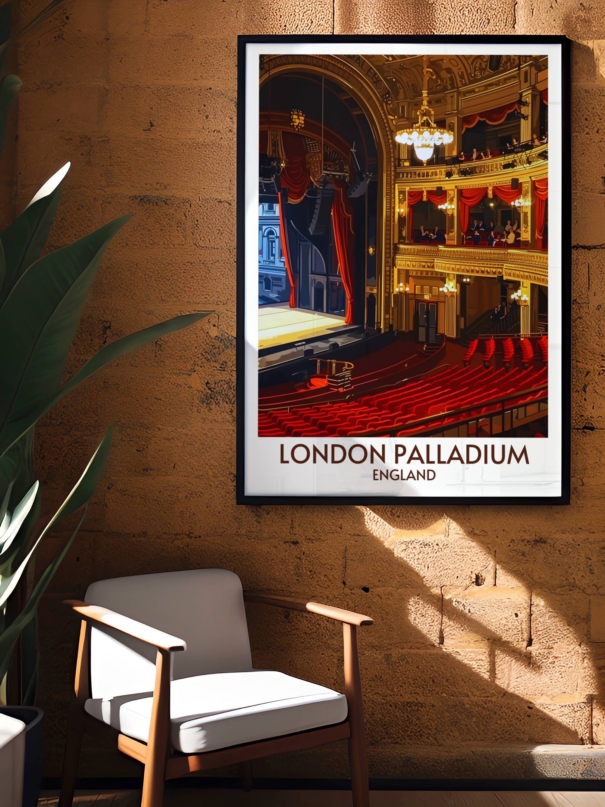 Royal Box Palladium Art London Wall Art Decor Captivating London Travel ...