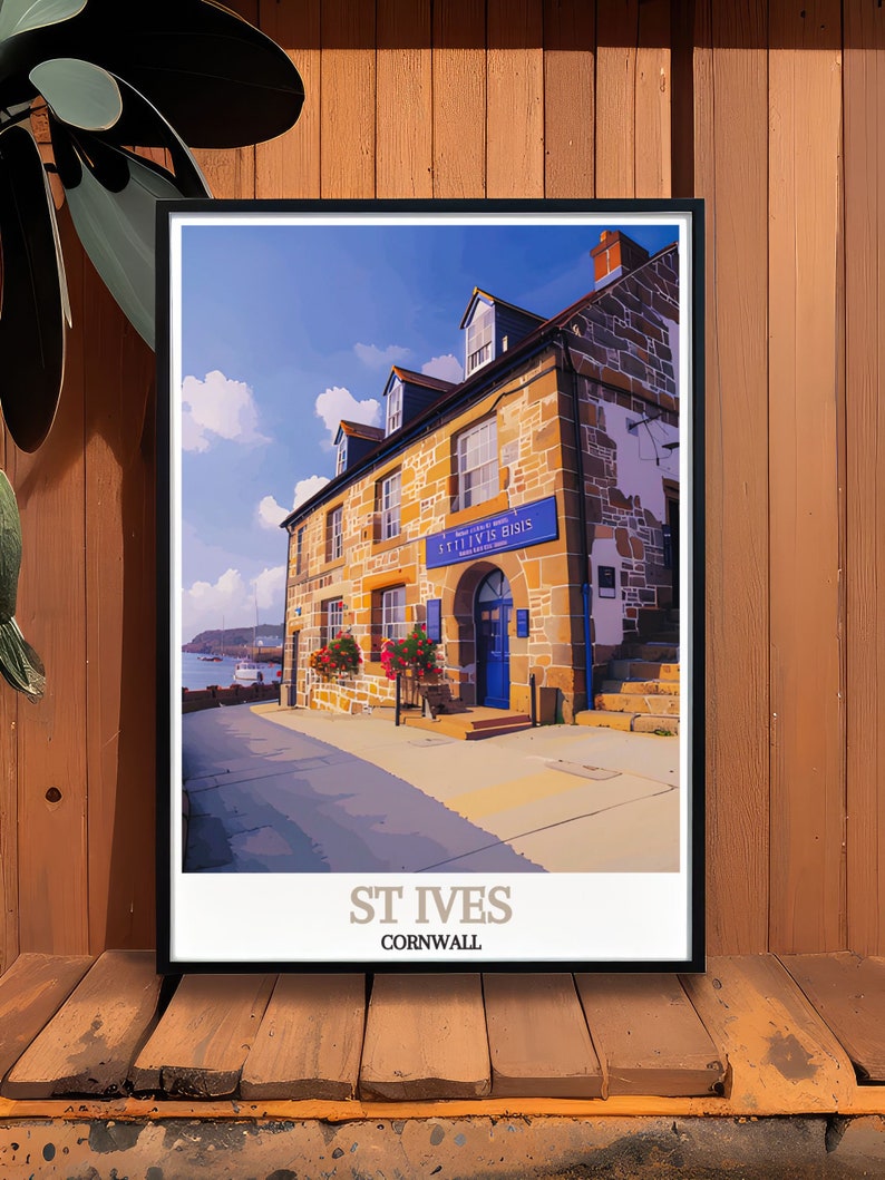 St Ives Museum Poster st Ives Art Collection Cornwall Wall Art St Ives ...