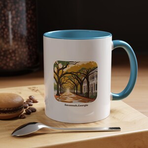 Savannah City Mug - Savannah Georgia Mug - Georgia Mug - Georgia Coffee ...
