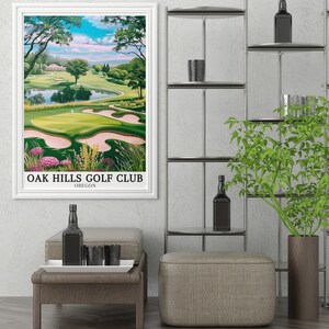 Oak Hills Golf Club Wall Art - Club House, Sutherlin Art - Club House ...