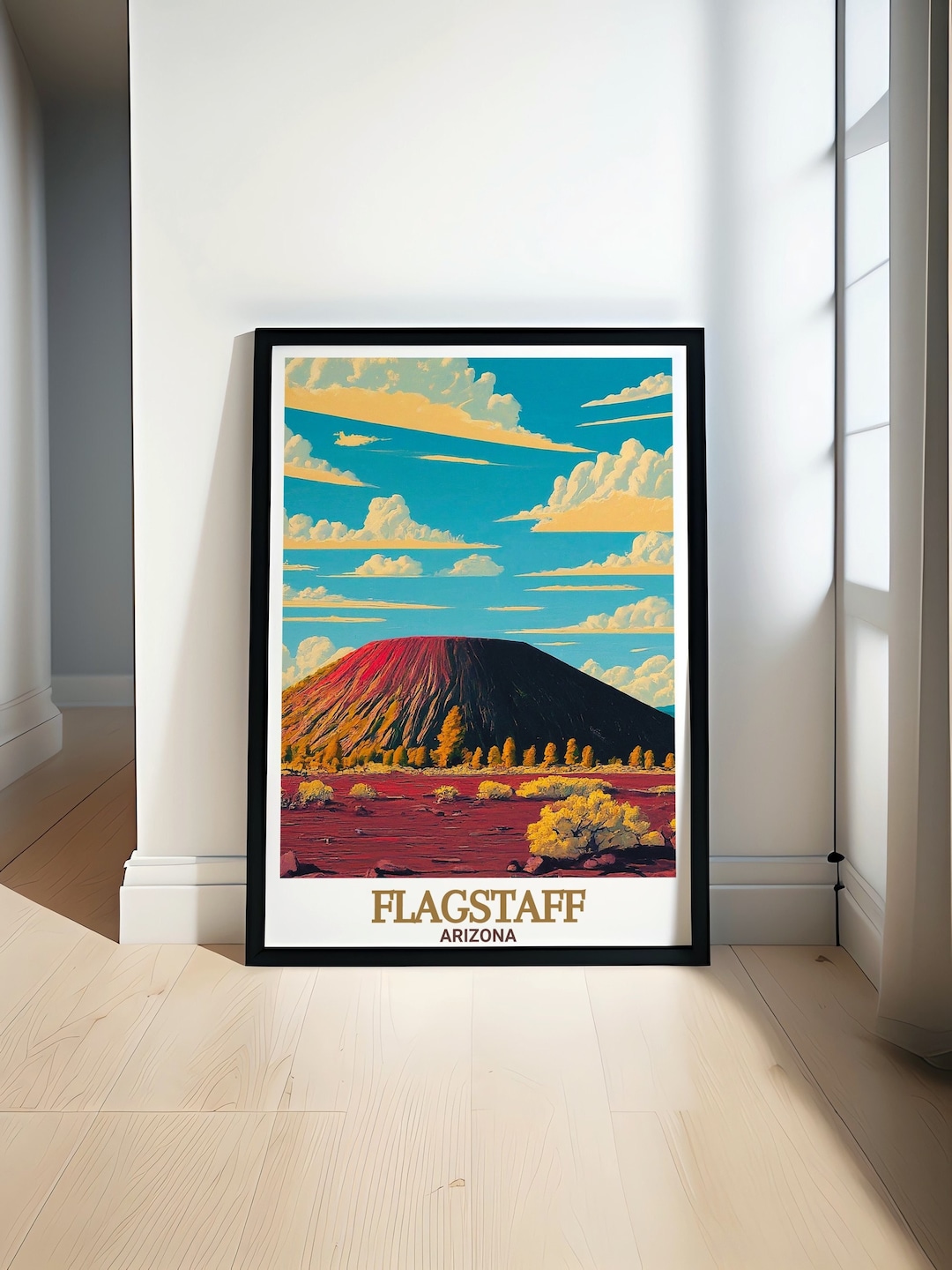 Flagstaff Posters - Sunset Crater Volcano National Monument Art ...