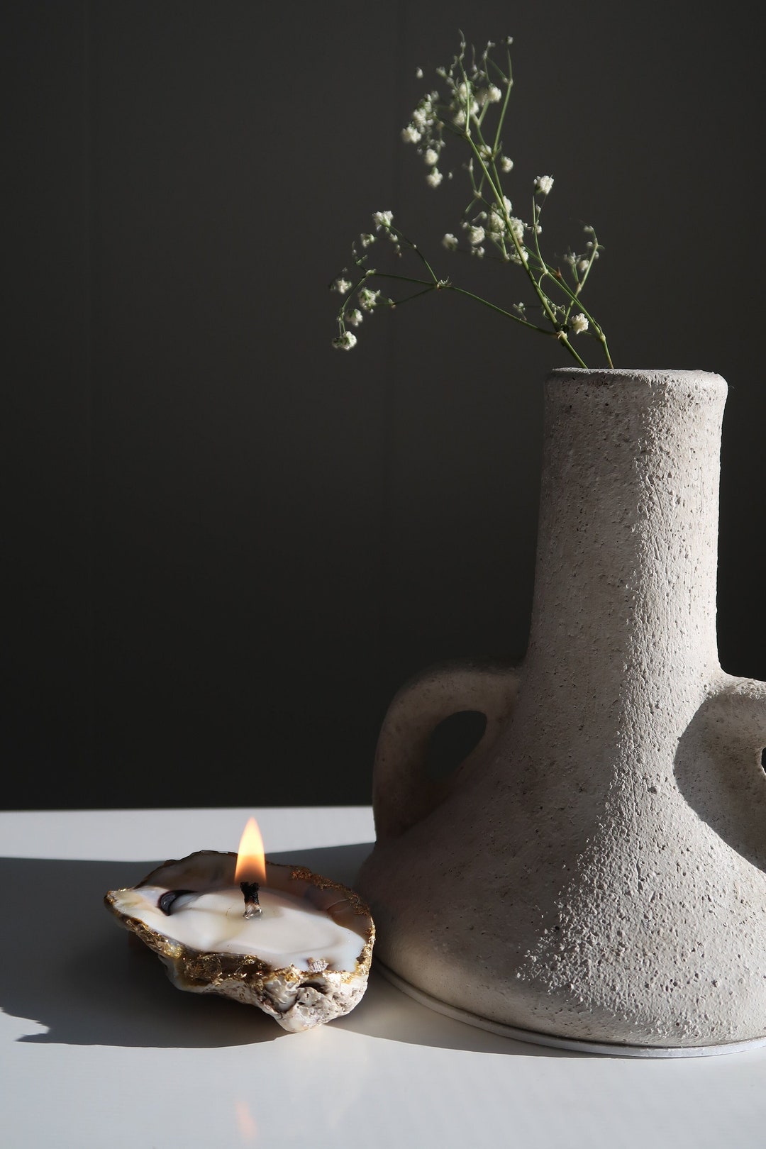 Oyster Candle Shells - Etsy