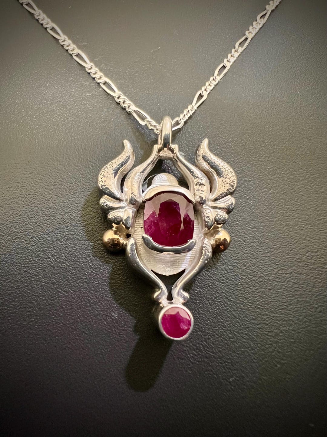 Royal Ruby Scarab - Etsy