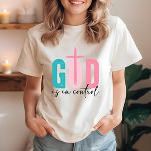 God is in Control PNG - Christian Shirt PNG - Religious - God Shirt ...