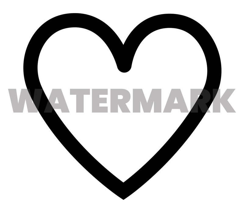 Hearts Svg, Heart Outline Svg, Heart Cut Files, Heart Clipart, Hearts ...