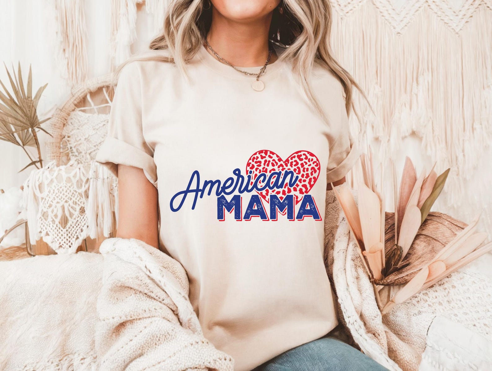 America Mama PNG - 4th of July SVG - Retro Mama Design - American Shirt ...