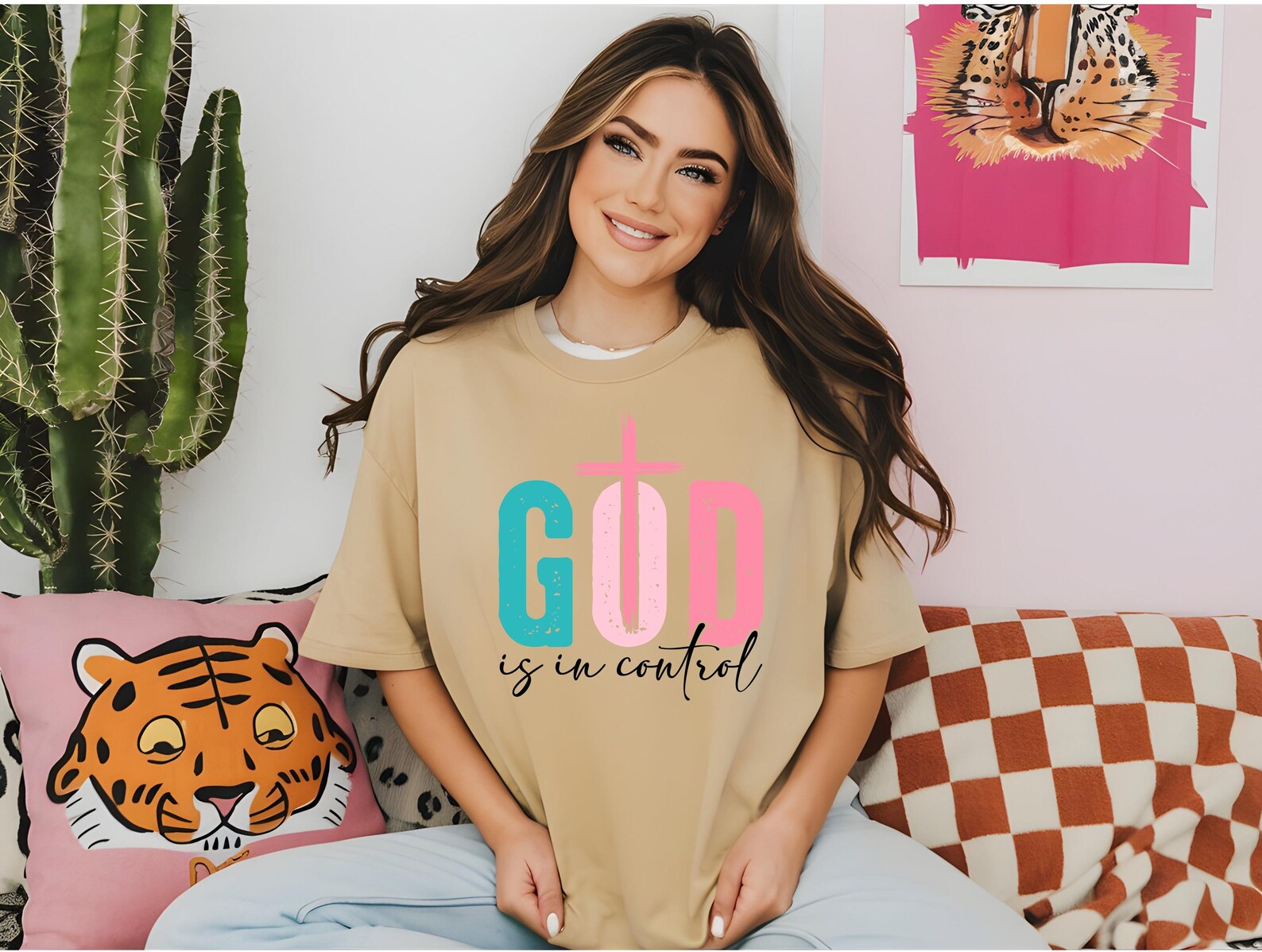 God is in Control PNG - Christian Shirt PNG - Religious - God Shirt ...