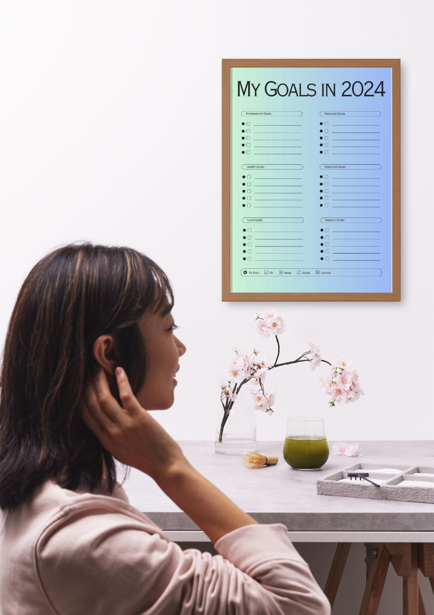 2024 Goals Planner Daily Organizer for Success and Productivity Habit ...