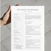 MODERN CV TEMPLATE: Professional Resume Template, Minimalist Executive ...