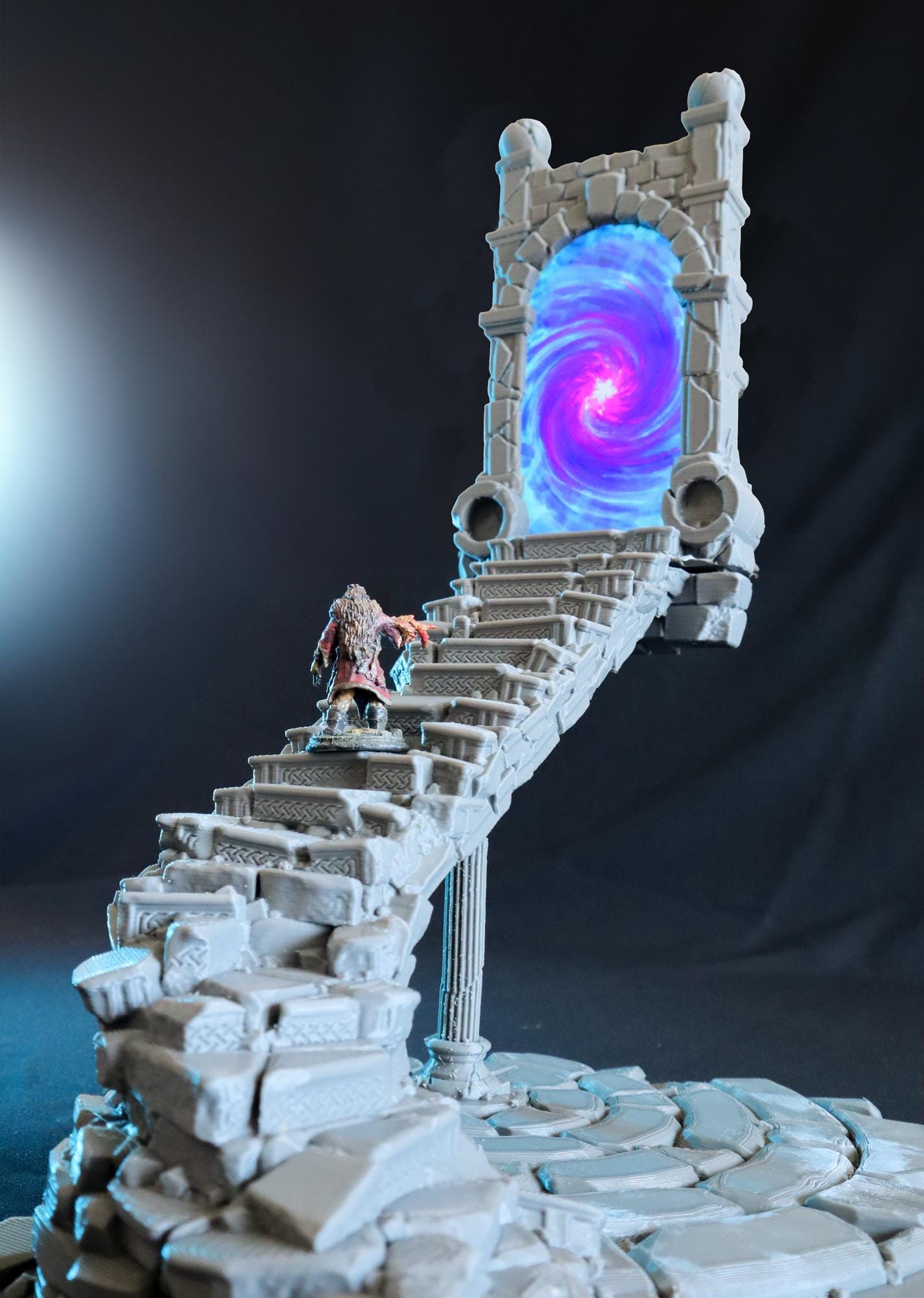 Crumbling Stairs Interactive Calling Portal DND and Warhammer - Etsy