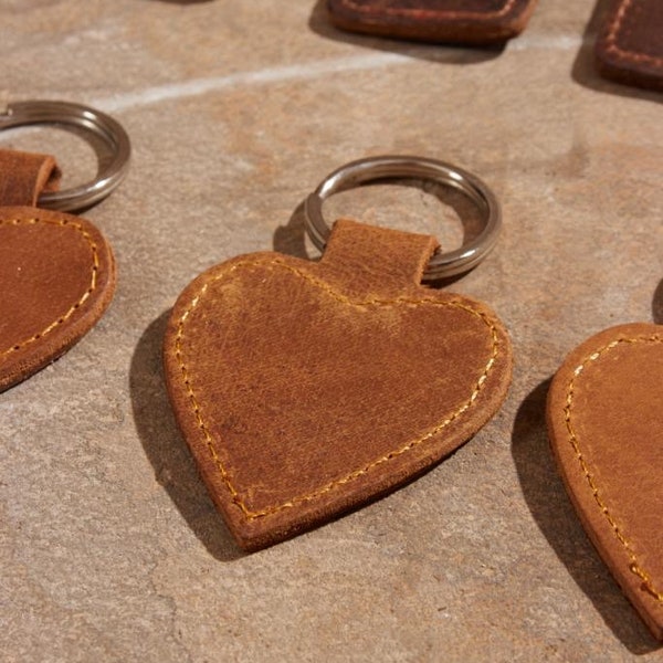 Leather Heart Shape - Etsy