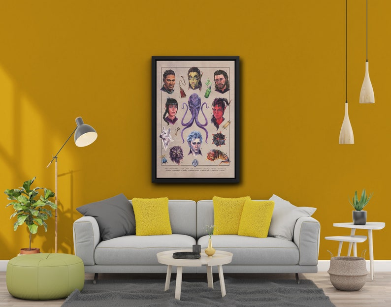 Gaming Wall Art, Video Game Decor, Gamer Gift, Game Room Decoration ...