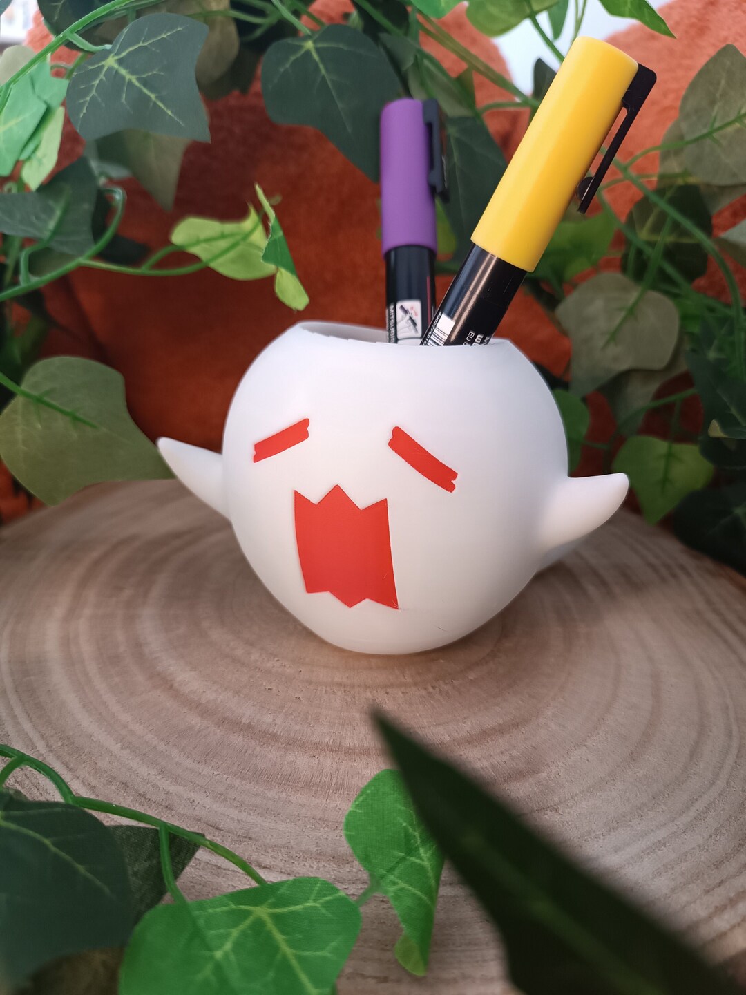 Plant Pot/ Pens Ghost Planter Genshin Anime Pencil Holder Cute Spooky ...