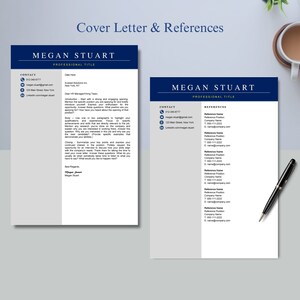 ATS Friendly Resume Template Word Docs Pages Canva Template ATS Resume ...