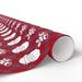 Red Christmas Wrapping Paper Santa Christmas Gifts Christmas Decor With ...