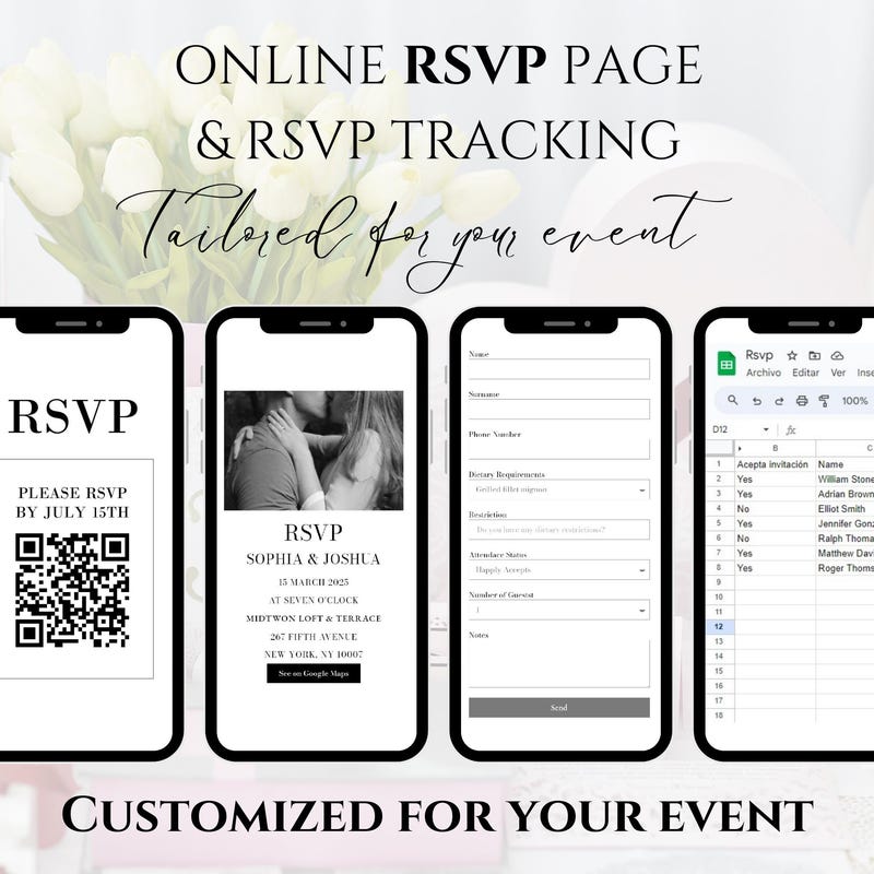 Rsvp - Etsy