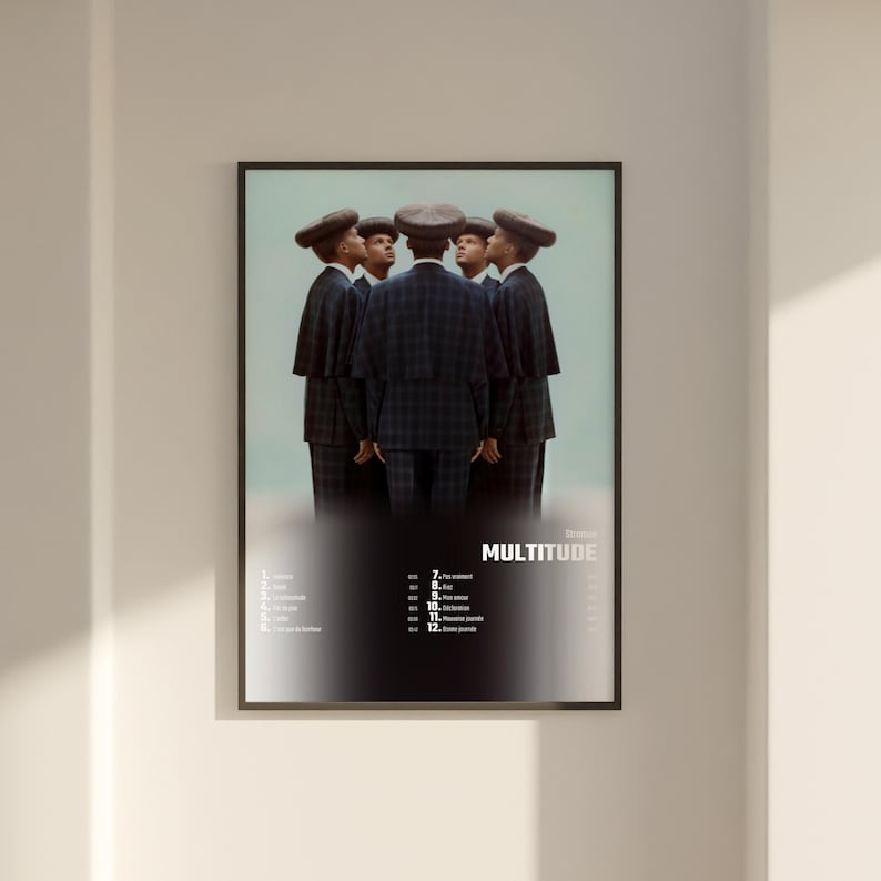 Stromae Multitude Album Cover Poster Wall Art Stromae - Etsy