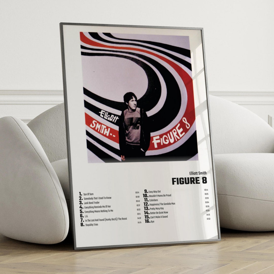 Elliott Smith Figure 8 Album Cover Poster Wall Art Elliott - Etsy