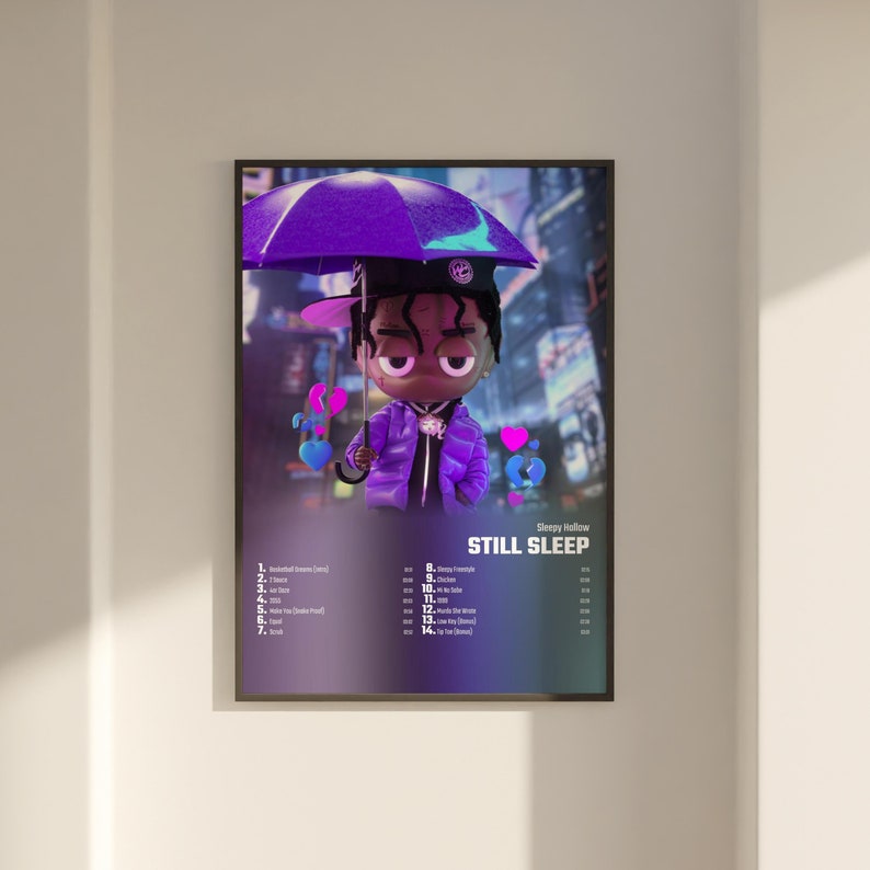 Sleepy Hallow Still Sleep Album Cover Poster Wall Art - Etsy