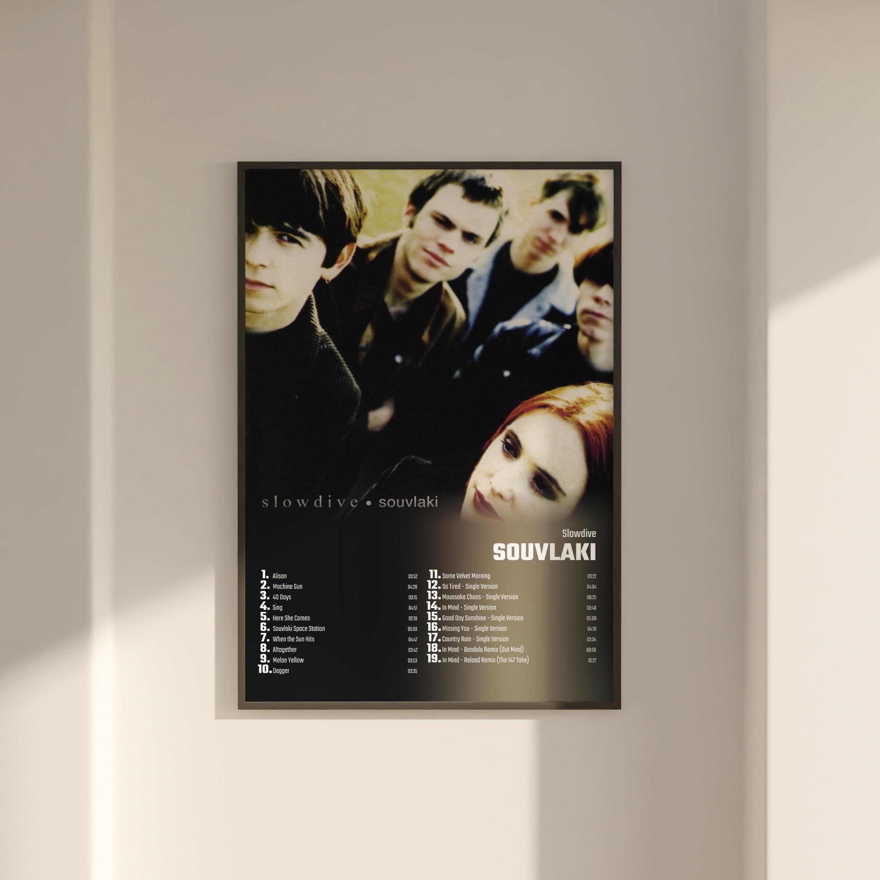 Slowdive Souvlaki Album Cover Poster Wall Art Slowdive - Etsy