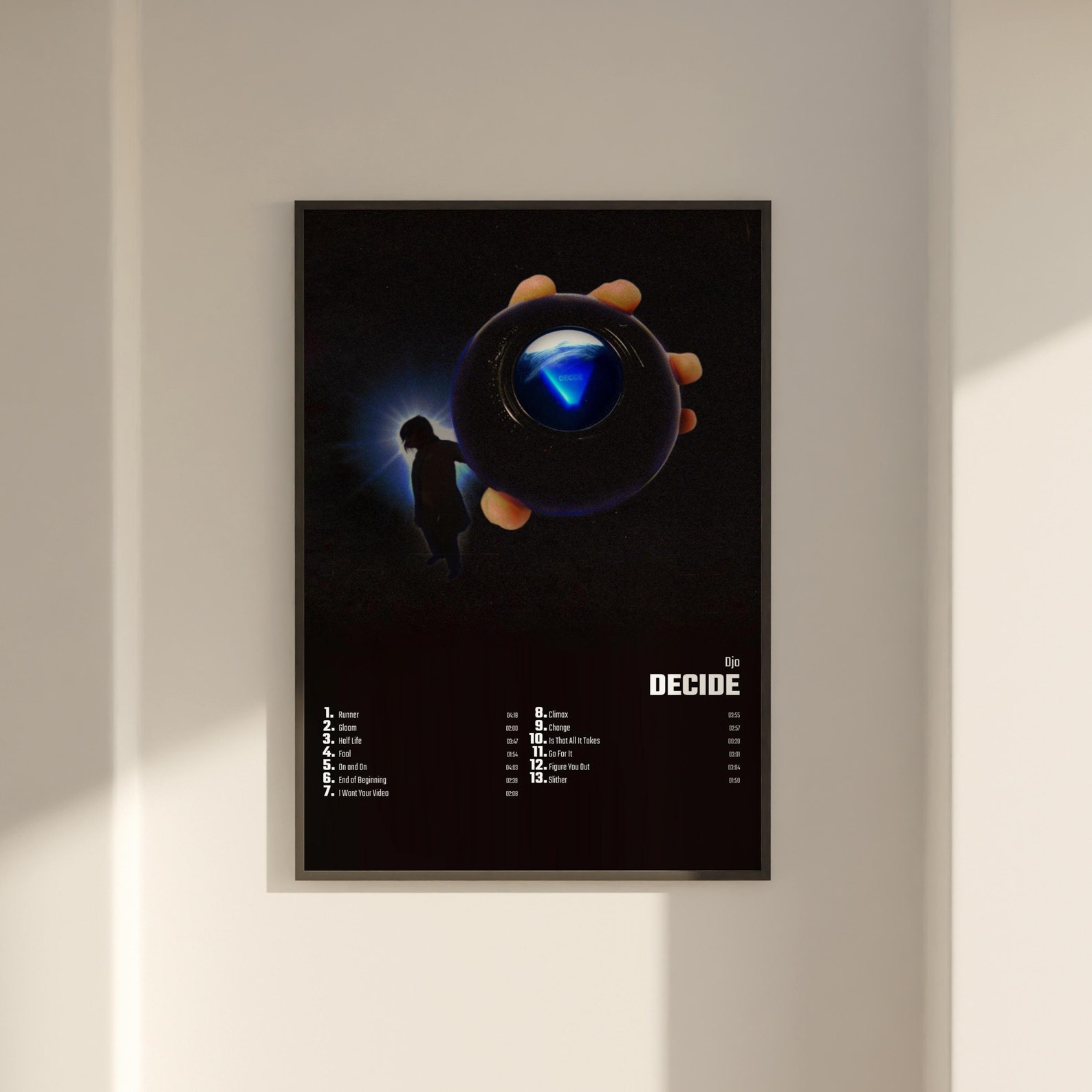 Djo Decide Album Cover Poster Wall Art Djo Decide - Etsy