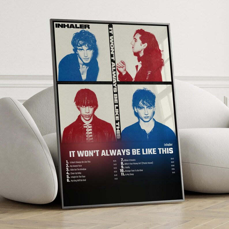 Inhaler It Won't Always Be Like This Album Cover Poster - Etsy Australia