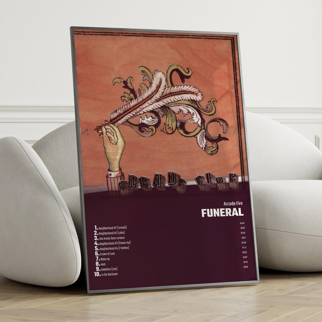 Arcade Fire Funeral Album Cover Poster Wall Art Arcade - Etsy